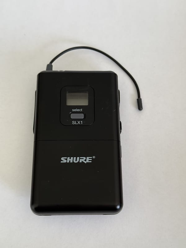 Shure SLX1 2010s - Black | Reverb
