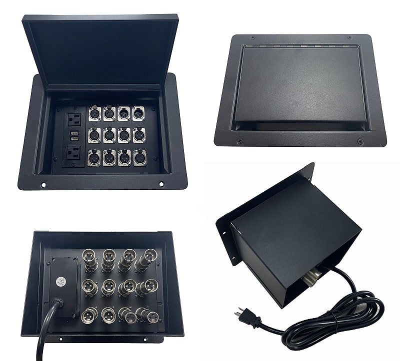 PROCRAFT LARGE GAP LID FEED-THRU RECESSED Stage Pocket/Floor | Reverb