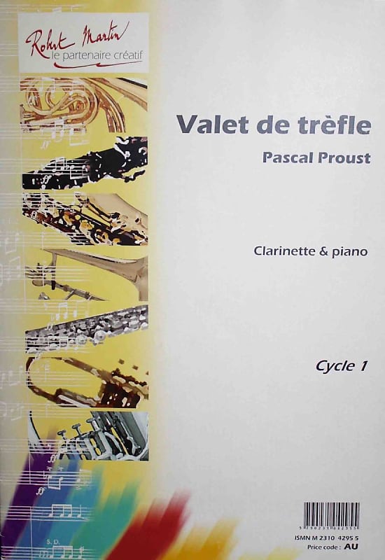 Valet de trèfle - Pascal Proust - clarinette & piano | Reverb