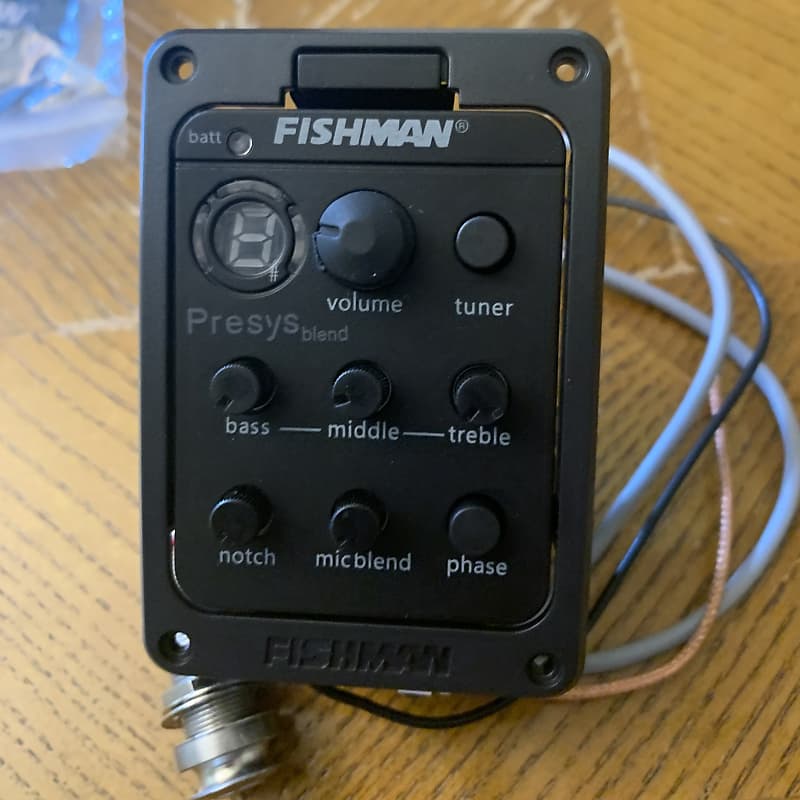 Fishman Presys Blend Onboard Preamp 2022 black NEW! | Reverb