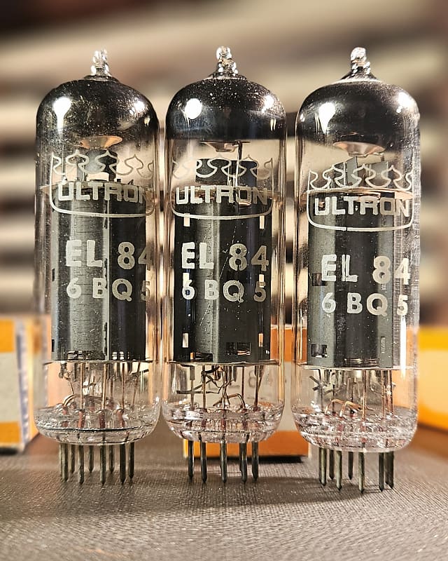 NIB Ultron El84 / 6BQ5 TRIO NOS MATCHED TRIO - NEW & | Reverb UK
