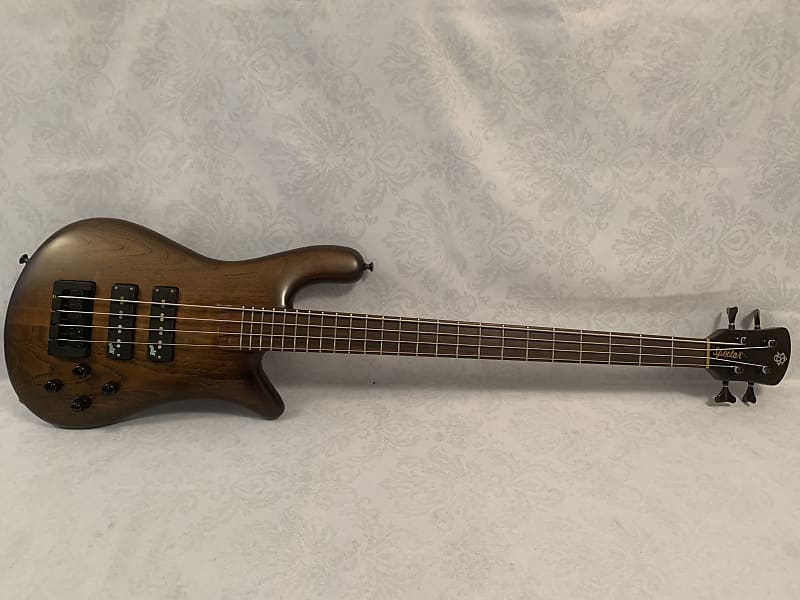 2017 Spector Forte 4 Walnut Electric Bass w. Original | Reverb