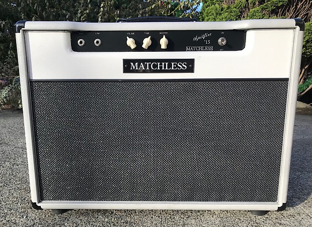 Matchless Spitfire 15 1x12 Combo Black/Light Grey | Reverb