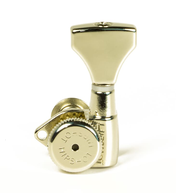 Hipshot Grip-Lock Open 18:1 6 inline Left Hand Nickel locking | Reverb