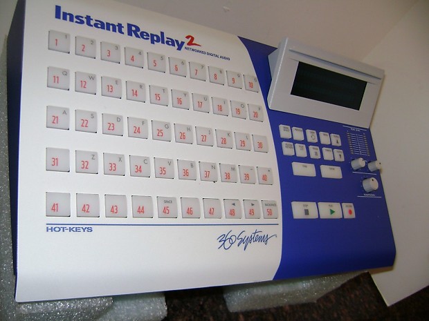 360 System Instant replay 2 DR-600 Hard Disk Audio with | Reverb