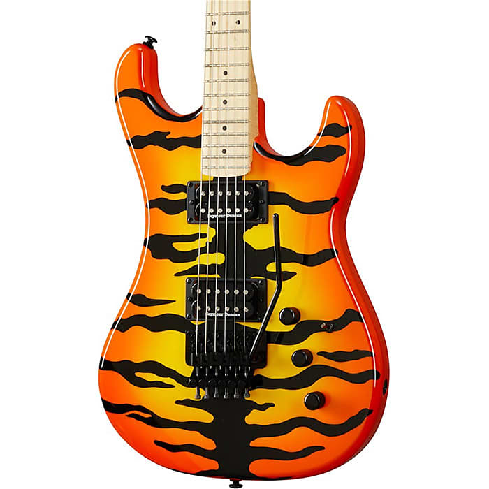 KRAMER Pacer Vintage orange tiger | Reverb