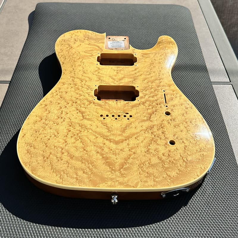 Warmoth Carved Top Telecaster Body for STRAT / rounded pocket | Reverb