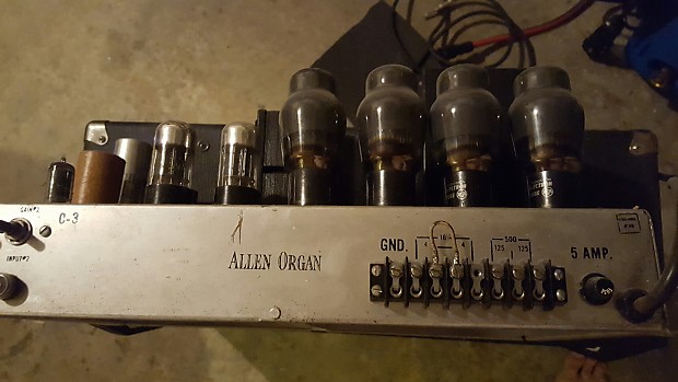 Allen Organ Tube Amp Organ Tube Amp 1950s | Reverb