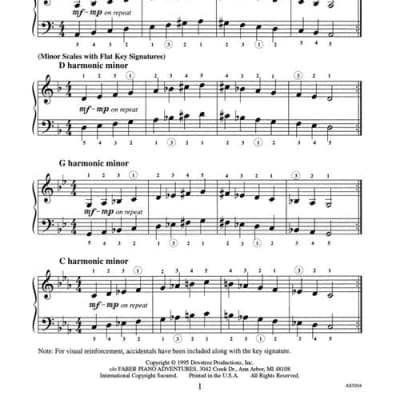 Achievement Skill Sheet No. 4: One Octave Minor Scales And | Reverb