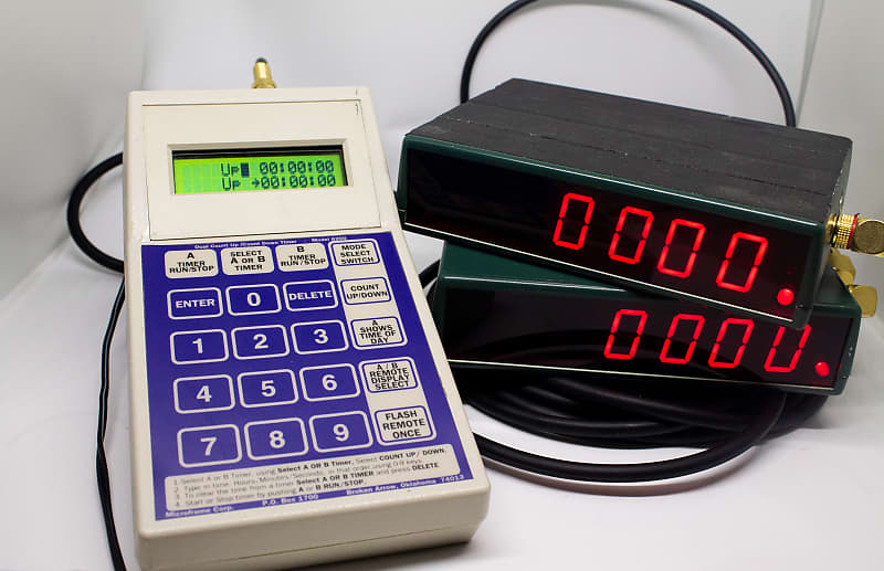 Microframe 6200 Timer Keypad & 2 Timeclock Displays | Reverb