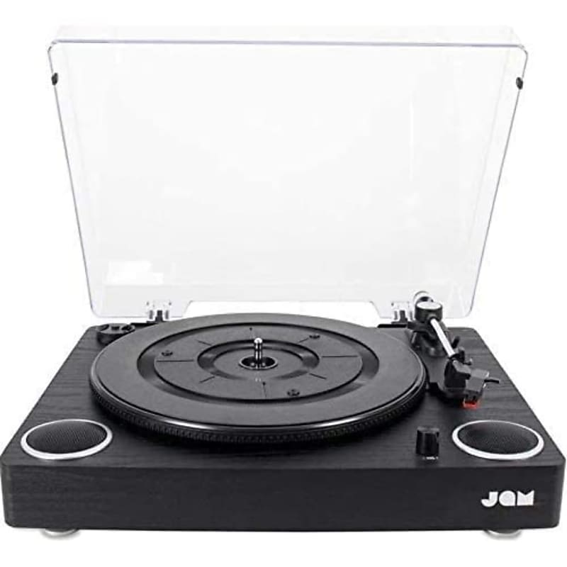 Jam Play Turntable Vinyl Record Player, 3 Speed Belt Drive | Reverb