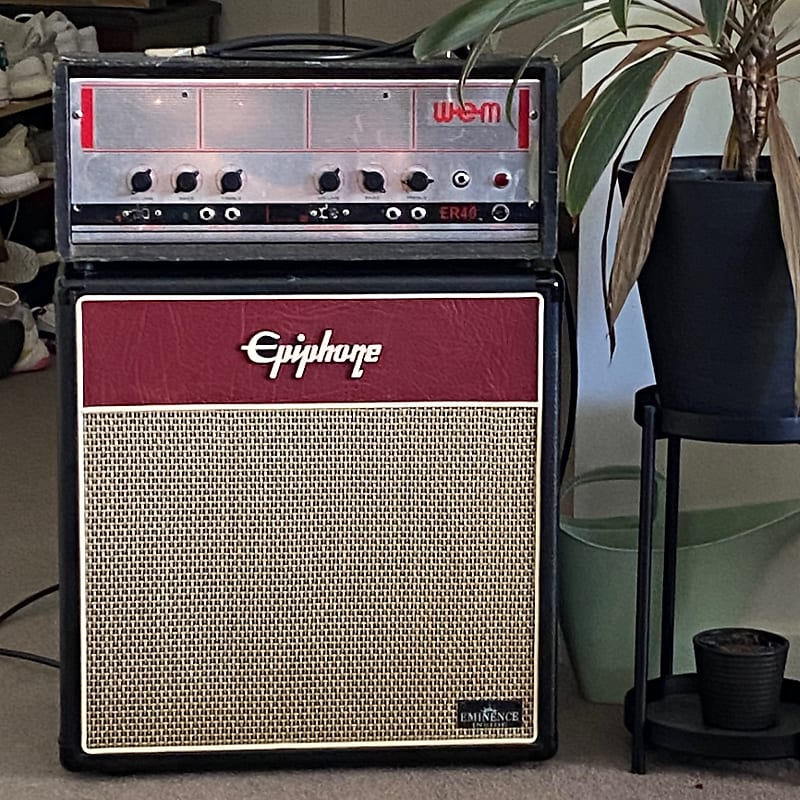 WEM ER-40 1960’s Amplifier/PA & Epiphone Cabinet (Josh Homme, | Reverb