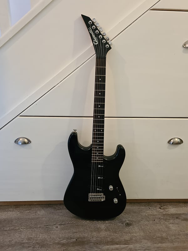 Charvel Charvette Model 300 B 1988 - Black - Made in Japan | Reverb
