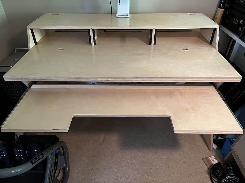 Output (De-Fi) Platform Desk, Sidecar, and Speaker Stands - | Reverb