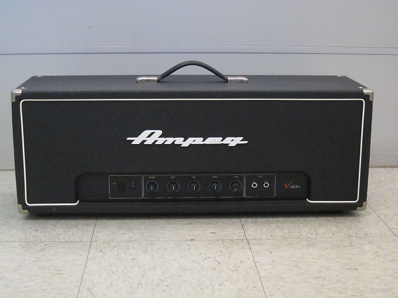 Ampeg V-50H 50 Watt Tube Head Amp | Reverb