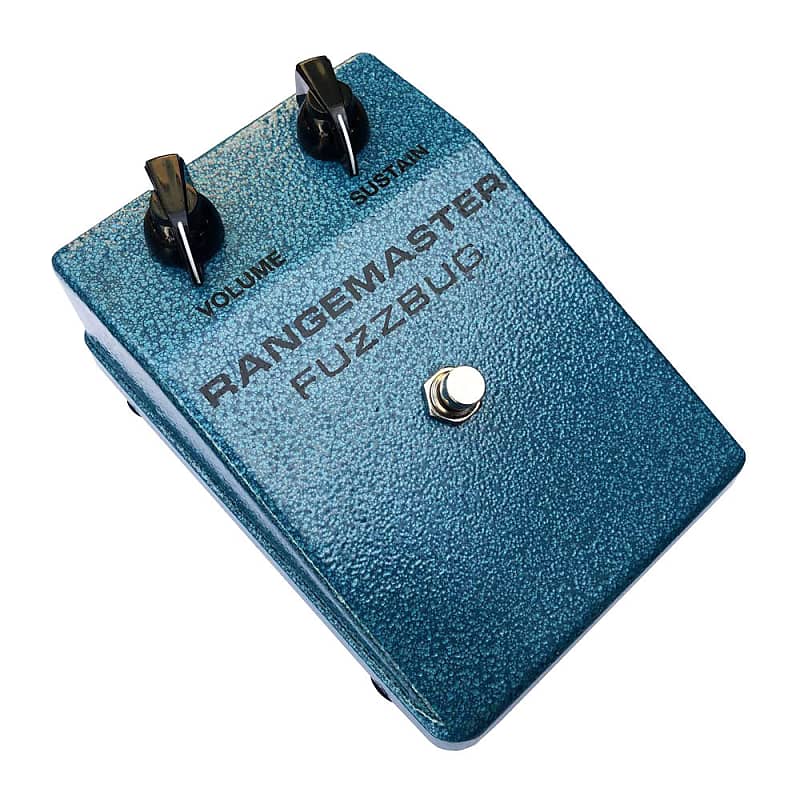 British Pedal Company Rangemaster Fuzzbug MK II Blue | Reverb