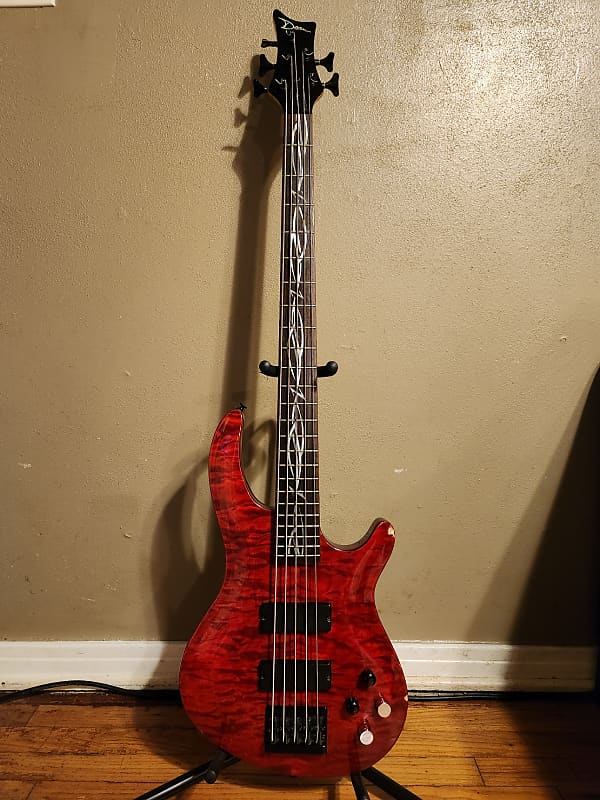 Dean Vendetta 5 2004 Transparent Red Quilt | Reverb