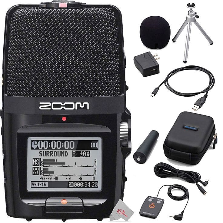 Zoom H2n ext 2-Input / 4 Track Handy Digital Audio Stereo | Reverb