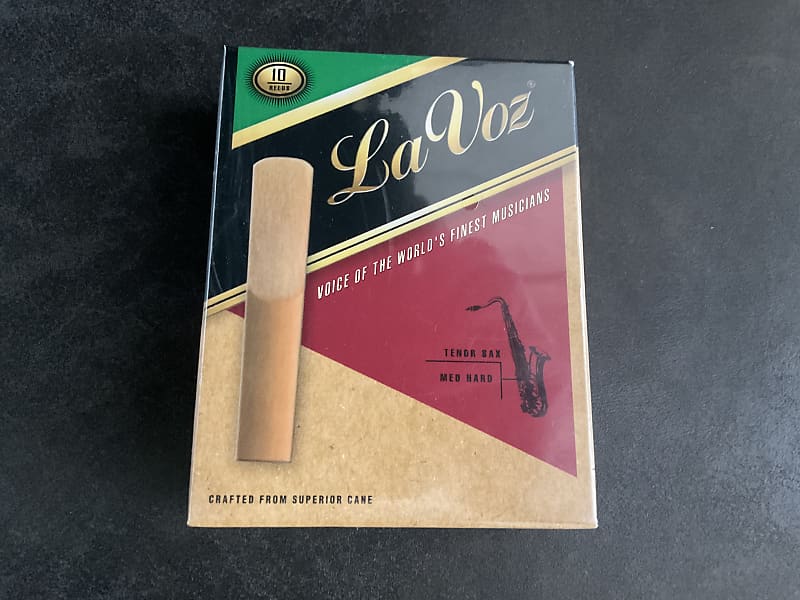LA VOZ TENOR SAX REEDS STRENGTH MEDIUM HARD Tenor Sax Reeds | Reverb