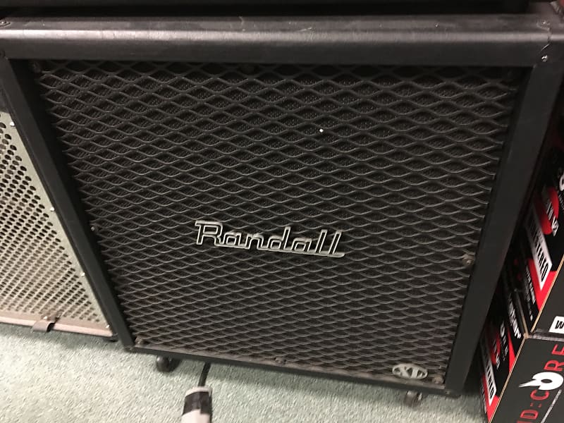 Randall XL 4X12" Guitar Amp Cab Celestion V30 Loaded Black | Reverb