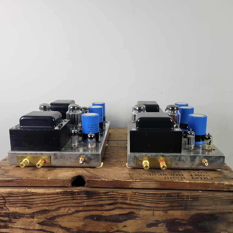 Quicksilver Audio Silver Mono Amps - Pair | Reverb