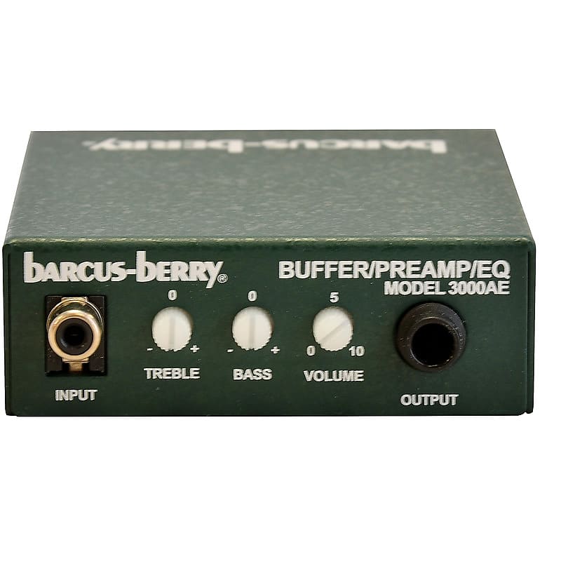 Barcus-Berry 3000AE Preamp/EQ for 5600 and 6100 Condenser | Reverb