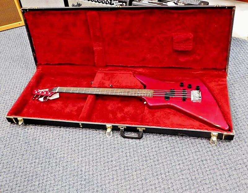 Vintage 1985 Hamer Blitz Bass w/ Case! Made In USA! All | Reverb