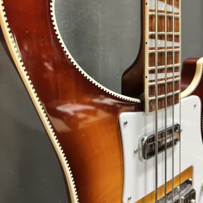 Rickenbacker 4003 LTD checkered binding 4003 LTD - Burst | Reverb