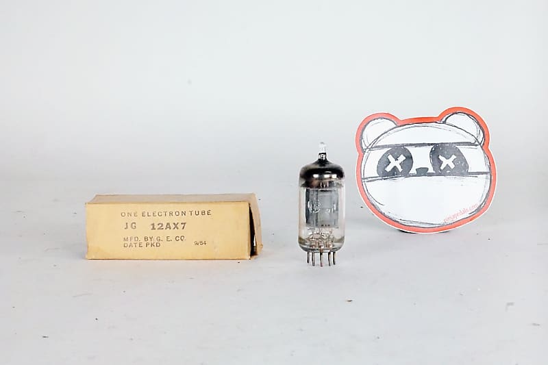 GE 12AX7 Vacuum Tube | VIntage 1954 | Reverb