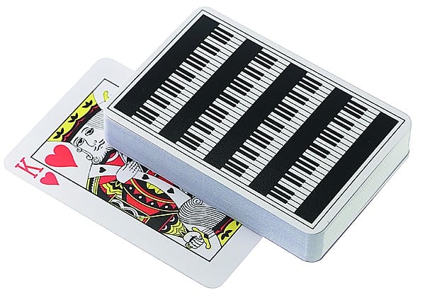 Keyboard Playing Cards | Reverb