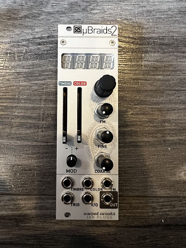 uBraids 2 (8hp Mutable Instruments Braids) | Reverb