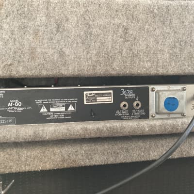 90s Fender M-80 Amp Half-Stack | Reverb
