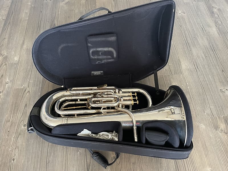 Besson 2052 euphonium 2011 - Silver | Reverb