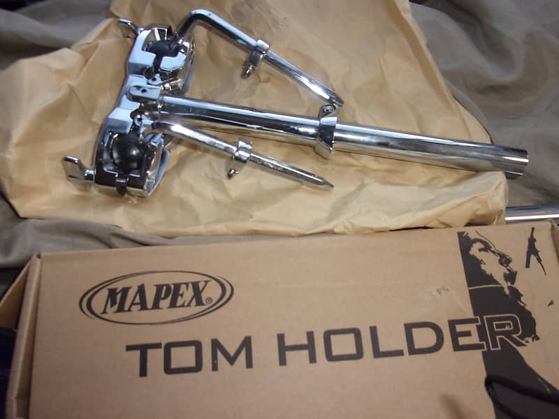 New Mapex TH650 Double Hex "L" Arm Ball Hanging Tom Holder | Reverb