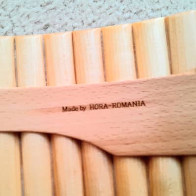 New Bass Pan Flute hand made in Romania, solid maple, 29 | Reverb