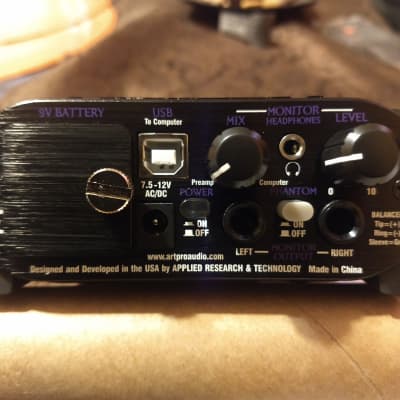 ART USB Dual Pre Two Channel Preamplifier/Computer Interface | Reverb