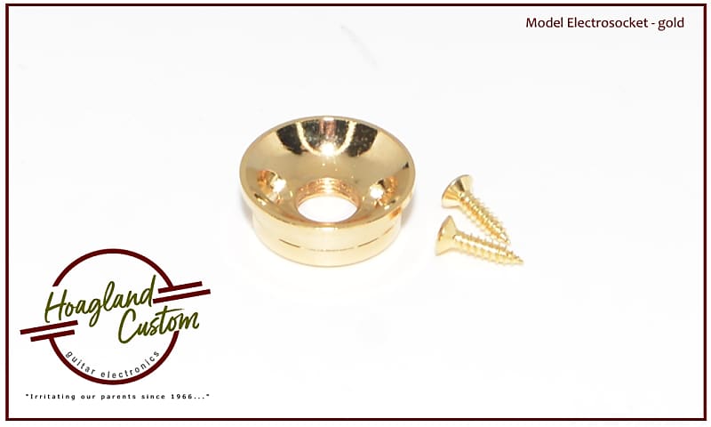 Electrosocket Tele Jackcup - Gold - Lock in that output jack! | Reverb