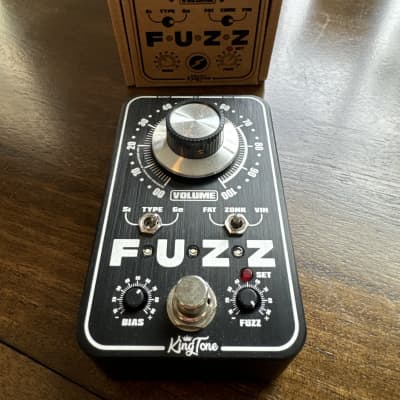 King Tone Guitar "MiniFuzz V2" 2022 Black | Reverb