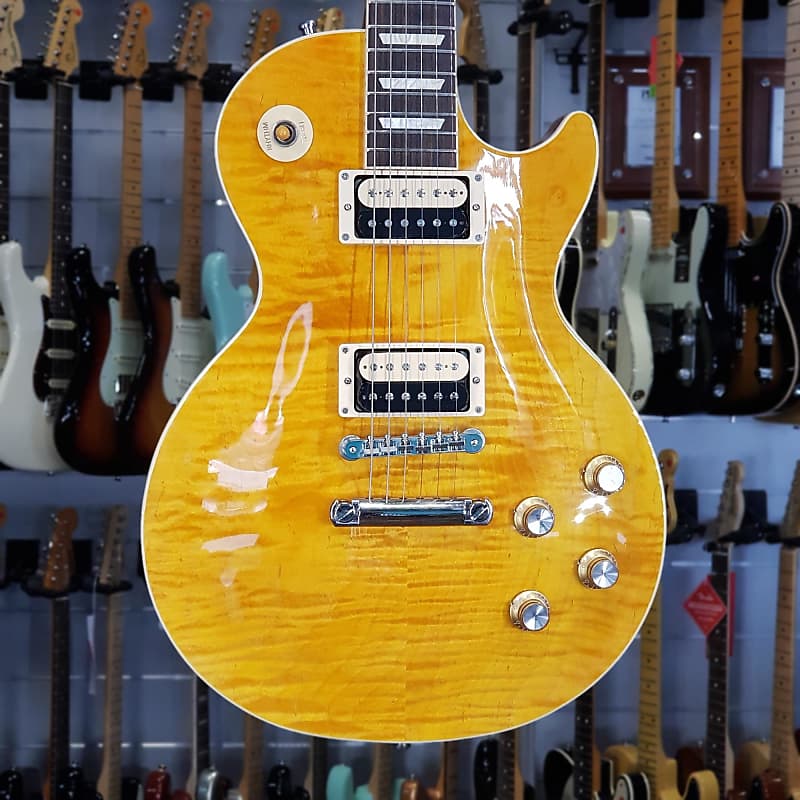 Gibson Slash Afd Les Paul Standard Appetite Amber | Reverb UK