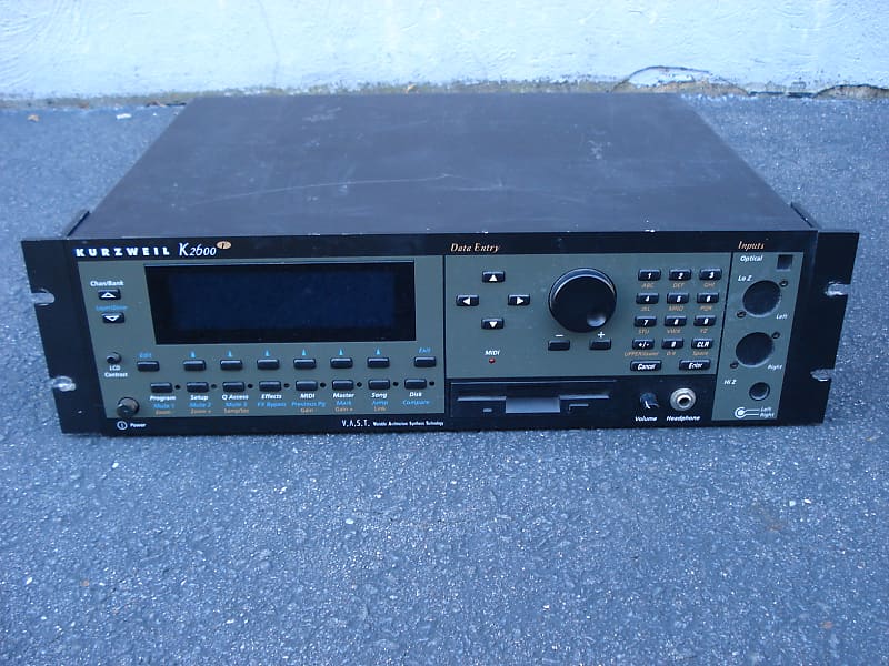 Kurzweil K2600R with 2 ROM Expansions & Internal Hard Drive, | Reverb