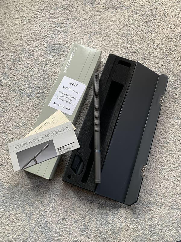 Audio-Technica AT835b 2000s - Black | Reverb