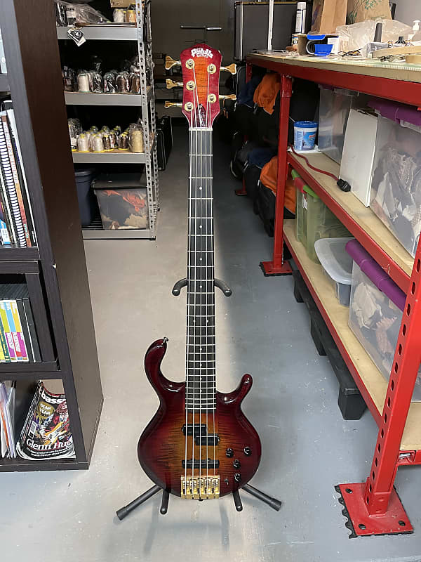 Pedulla MVP 5 Strings Signature AAA 1997 Vintage Cherry | Reverb
