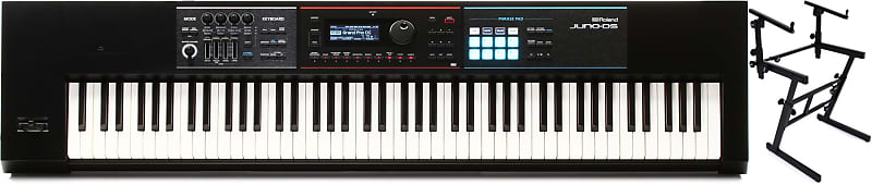 Roland JUNO-DS88 88-key Synthesizer Bundle with On-Stage | Reverb