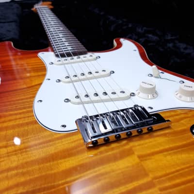 Fender Custom Shop Double Bound Slab Body Stratocaster 2014 | Reverb