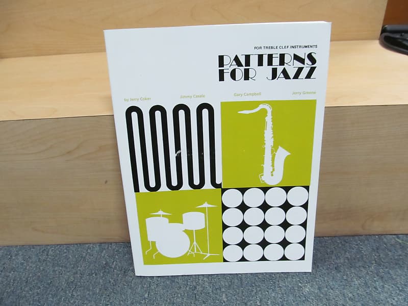 Patterns For Jazz for Treble Clef Instruments by Jerry Coker | Reverb