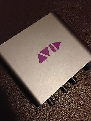 Avid M-box mini Silver/Purple | Reverb
