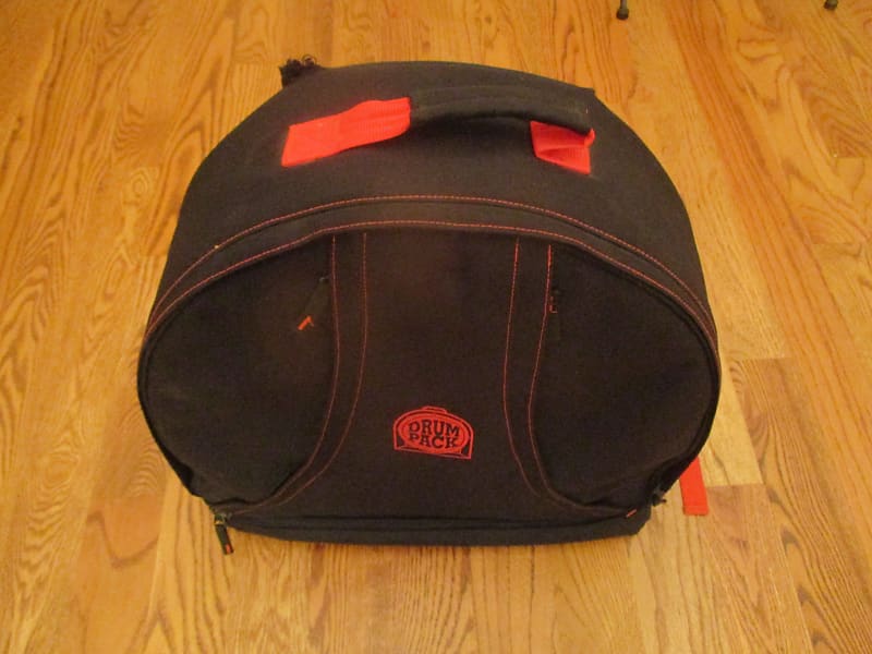 Drum Pack Lined & Padded Snare Drum Case, Backpack Straps, | Reverb