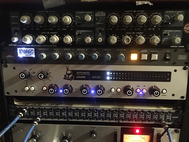 Orban 642b dual channel parametric eq modded by revive audio | Reverb