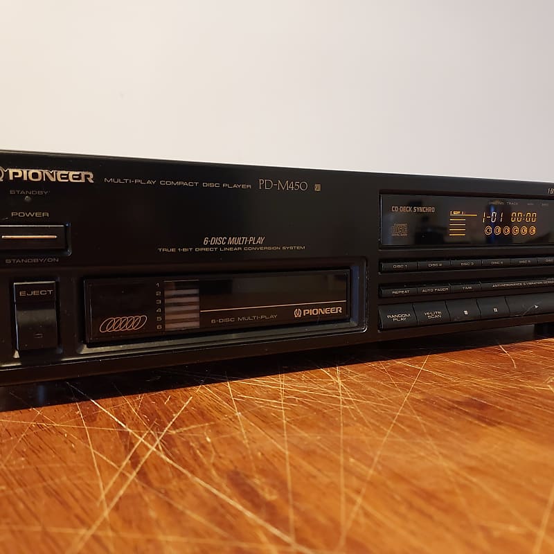 Pioneer PD-M450 6-Disc Multi-Play Compact Disc CD Player | Reverb