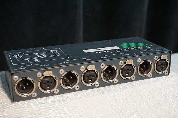 BSS AR-204 Line Balancing Unit 4 Channel Transformers FAST | Reverb
